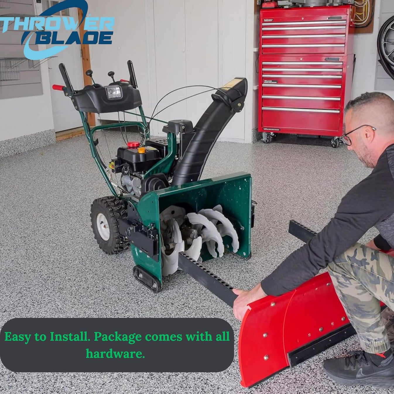 ThrowerBlade - Snowplow Kit (Blade & Hardware Included) – My Store